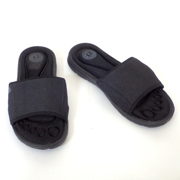 Hang Ten | Shoes | Hang Ten Black Foam Sole Slippers Sandals | Poshmark